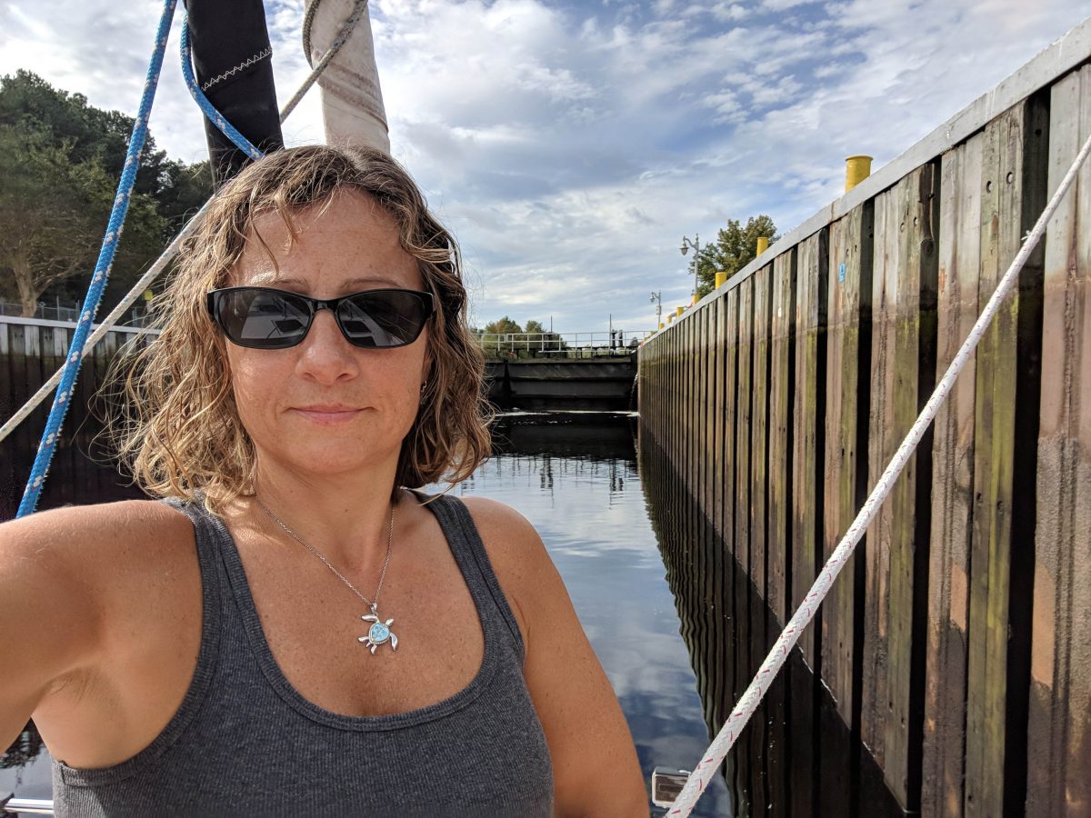 Robert and The Deep Creek Lock – Sailing Mavis